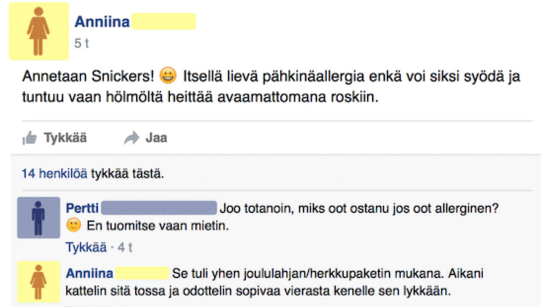 Annetaan Snickers – Katso miten pitkälle ihmiset ovat valmiita menemään ...