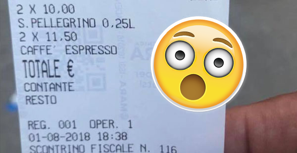 Asiakas järkyttyi kahvilassa – kahdesta kahvista ja vedestä HURJA lasku ...